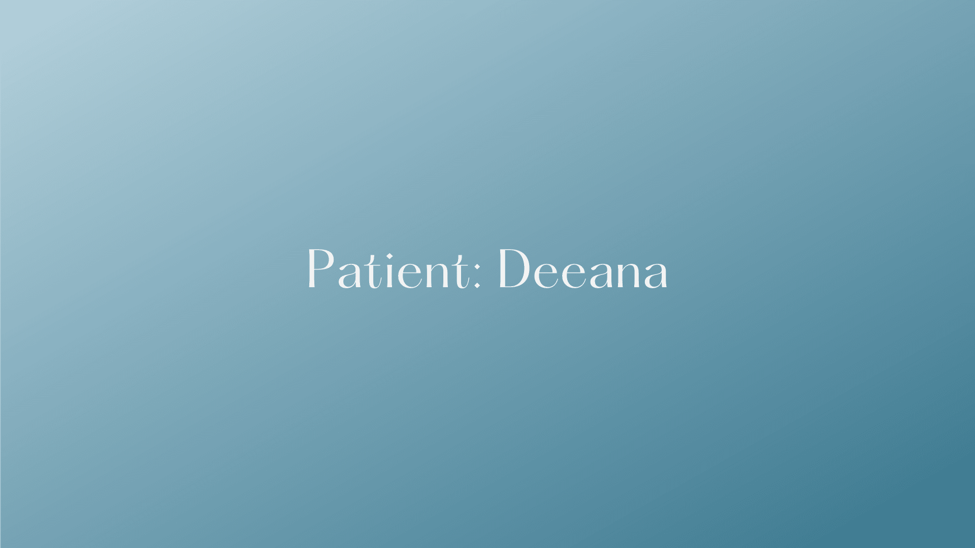 Patient Testimonial: Deeanna – Facial Paralysis - Pacific Head and Neck