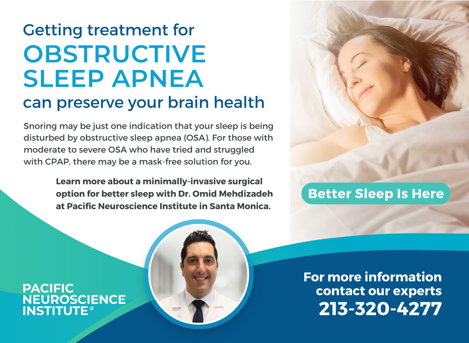 Better Sleep Leads to Better Brain Health - Pacific Head and Neck